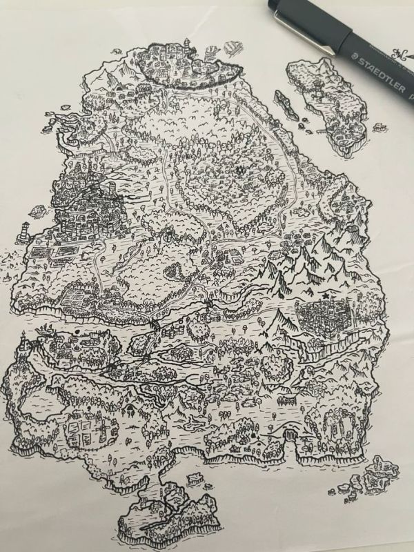 How To Make A Fantasy Map | Examples Of Fantasy Map Ideas