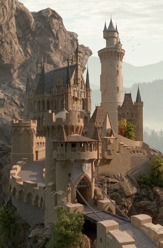 Fantasy Castle: Gallery, Blueprints And Ideas | Richie Billing