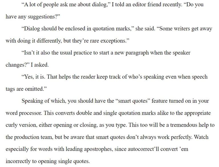 How To Format A Short Story For Submission